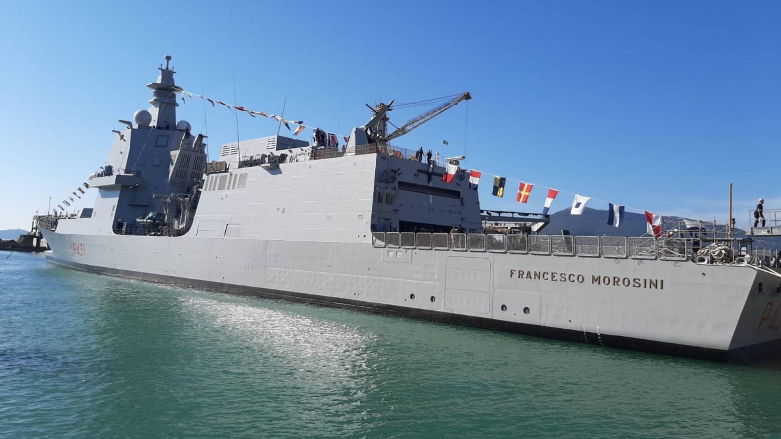 Italian Navy ship Morosini strengthens Indo-Pacific cooperation at ...