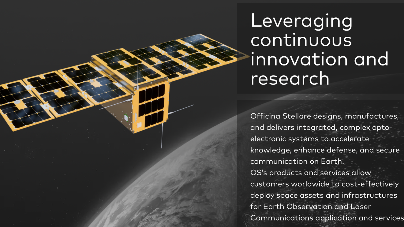 Officina Stellare doubles down on space optics and quantum security ...